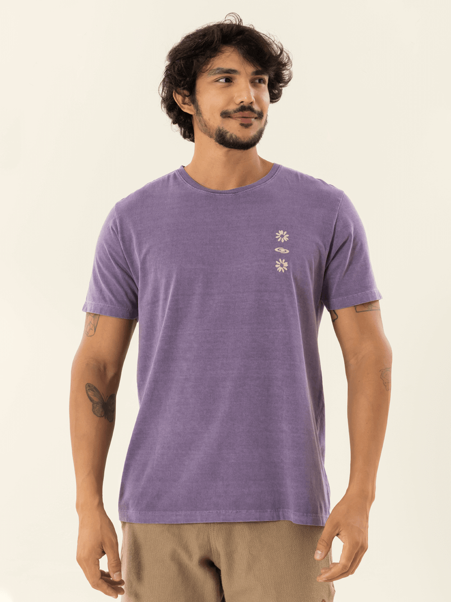 CAMISETA VINTAGE SINGLE FIN - ROXO – Greenish