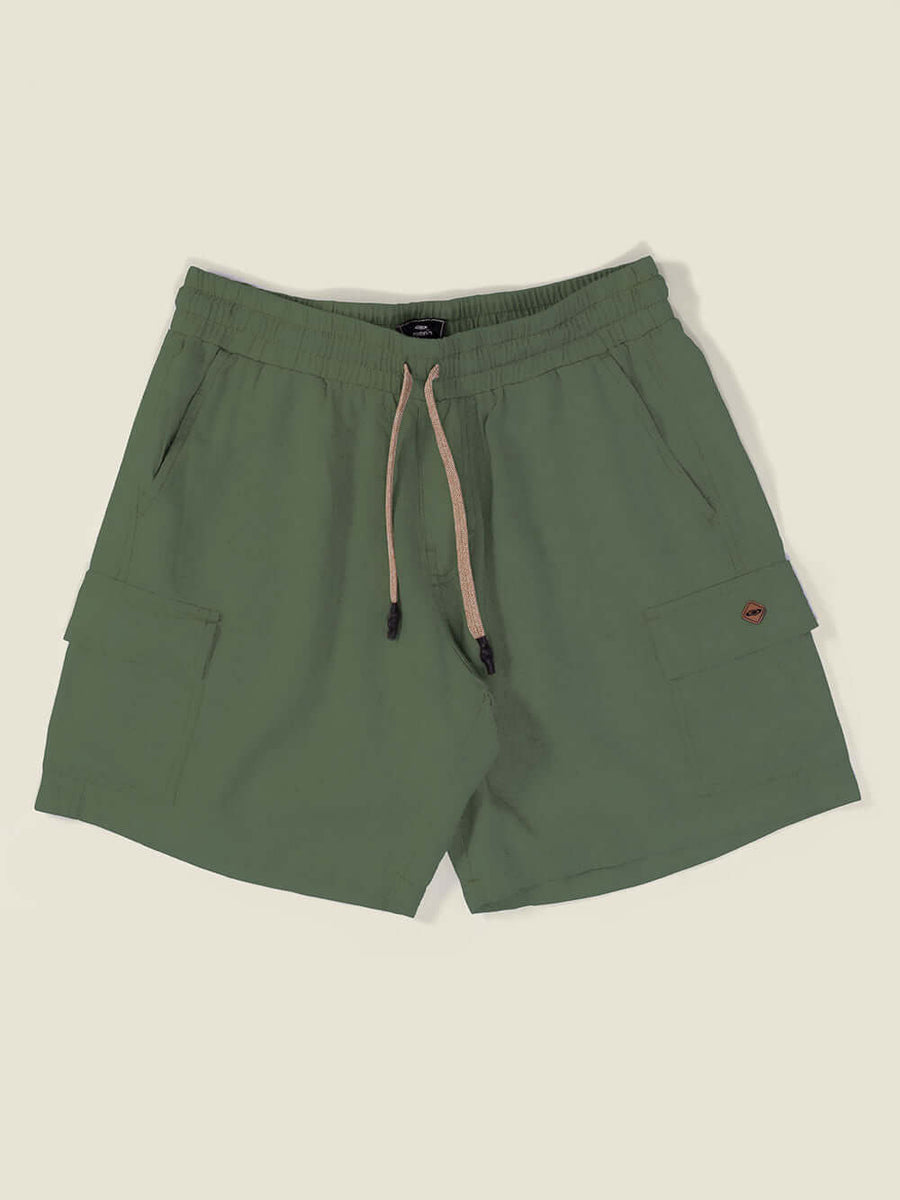 BERMUDA LINHO VINTAGE CARGO - VERDE | Greenish
