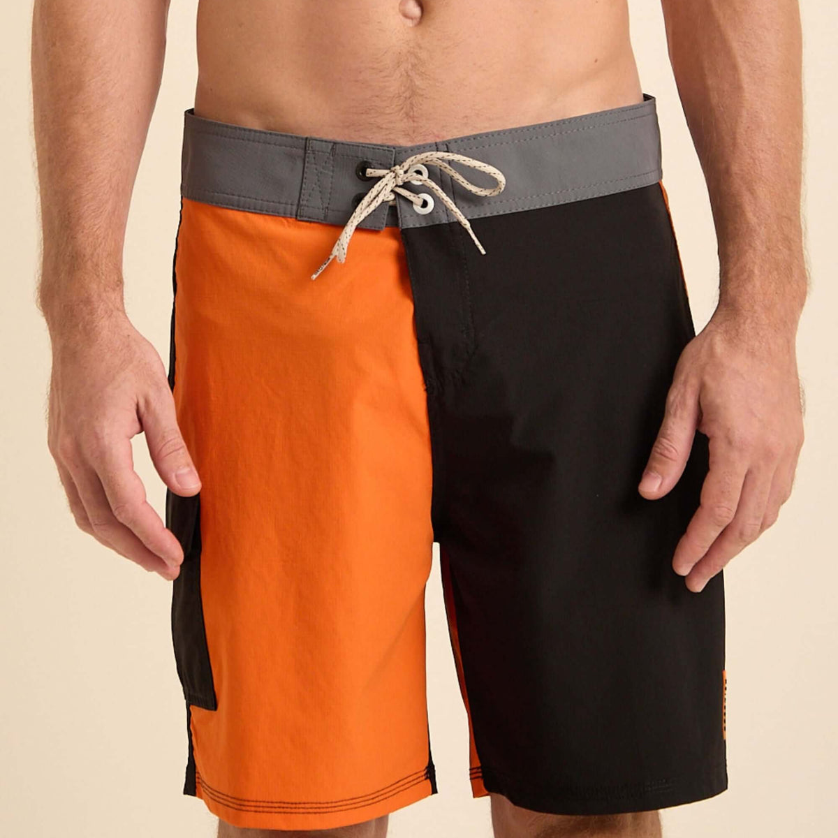 Boardshort Color Blocks - Preto | Greenish