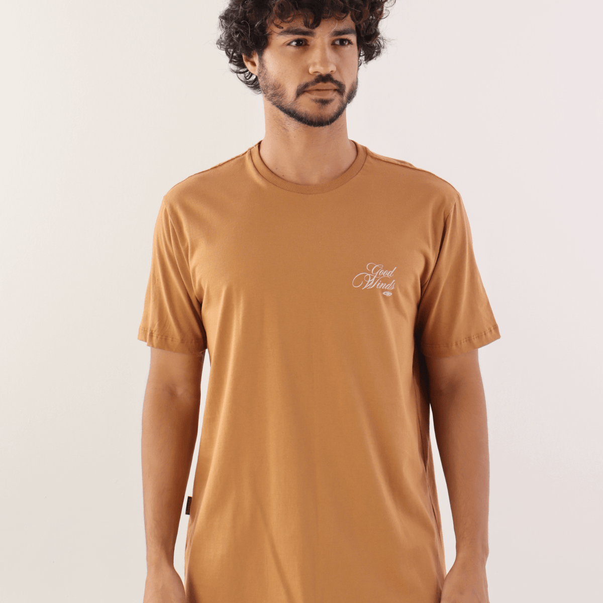 Camiseta Kites & Good Winds - Marron | Greenish
